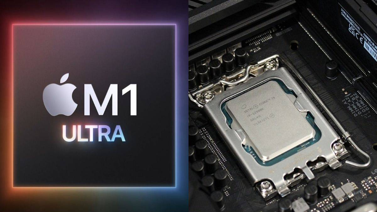 Apple M1 Ultra vs Intel 12th-gen processors: Which one's better?