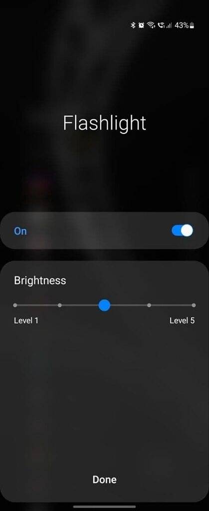 Android 13 will let you adjust the brightness of your phone's flashlight