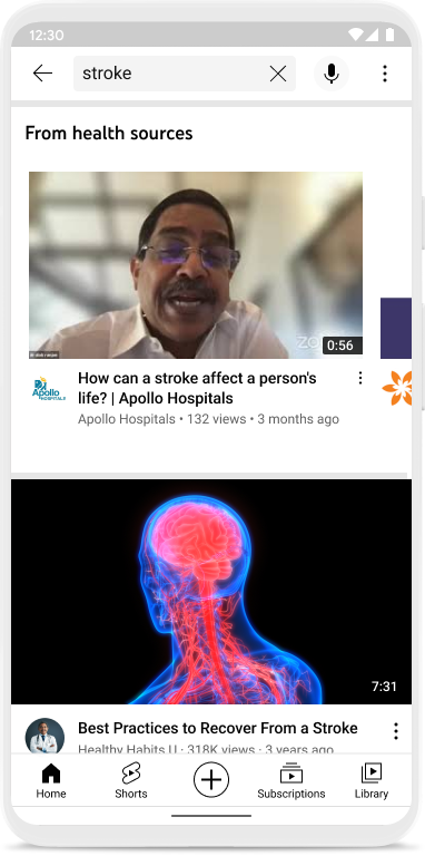 YouTube rolls out health source infomation panels and health content ...