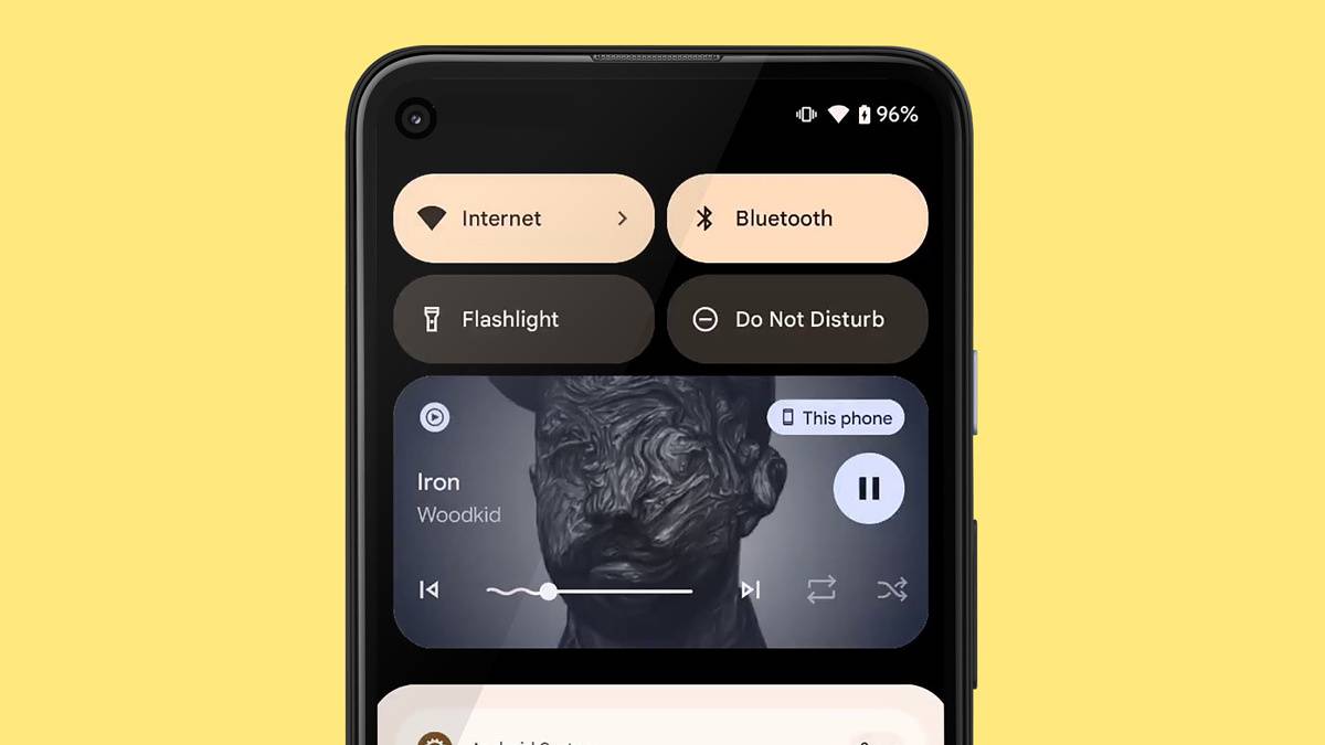 Android 13 Beta 1 has a fun new animation for media controls