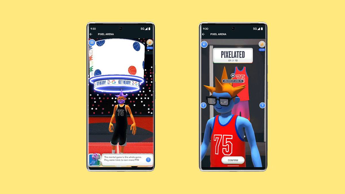Google teams up with NBA to create 'Pixel Arena' virtual experience