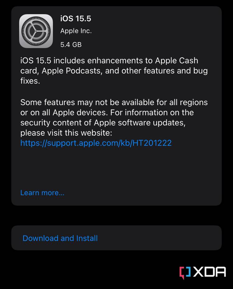 Apple seeds iOS 15.5 Release Candidate to developers, here's what's new