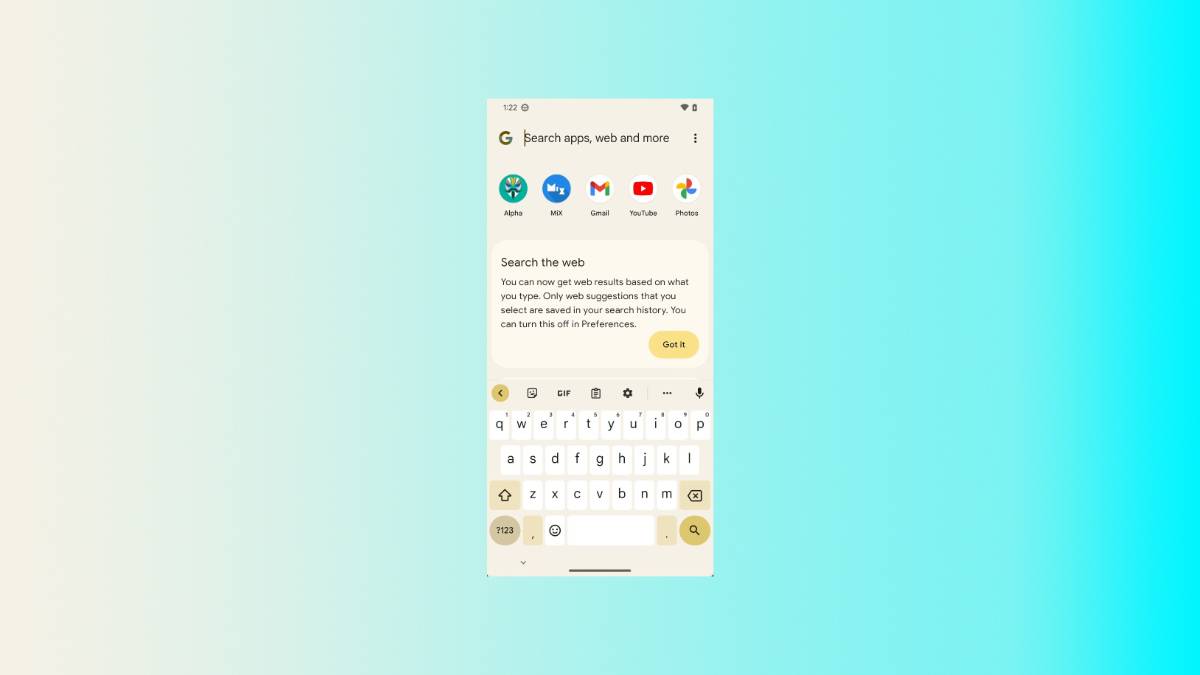 Android 13 Beta 3 adds web suggestions and search shortcuts to the ...