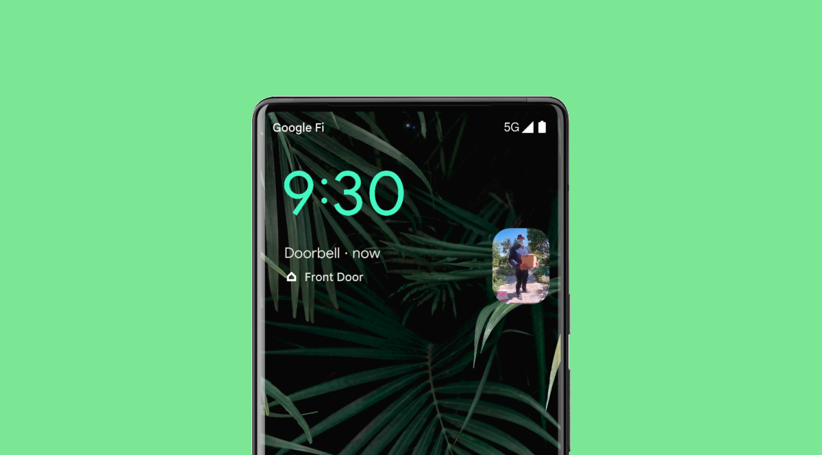 "At a Glance" widget prepares to support Ring doorbell alerts