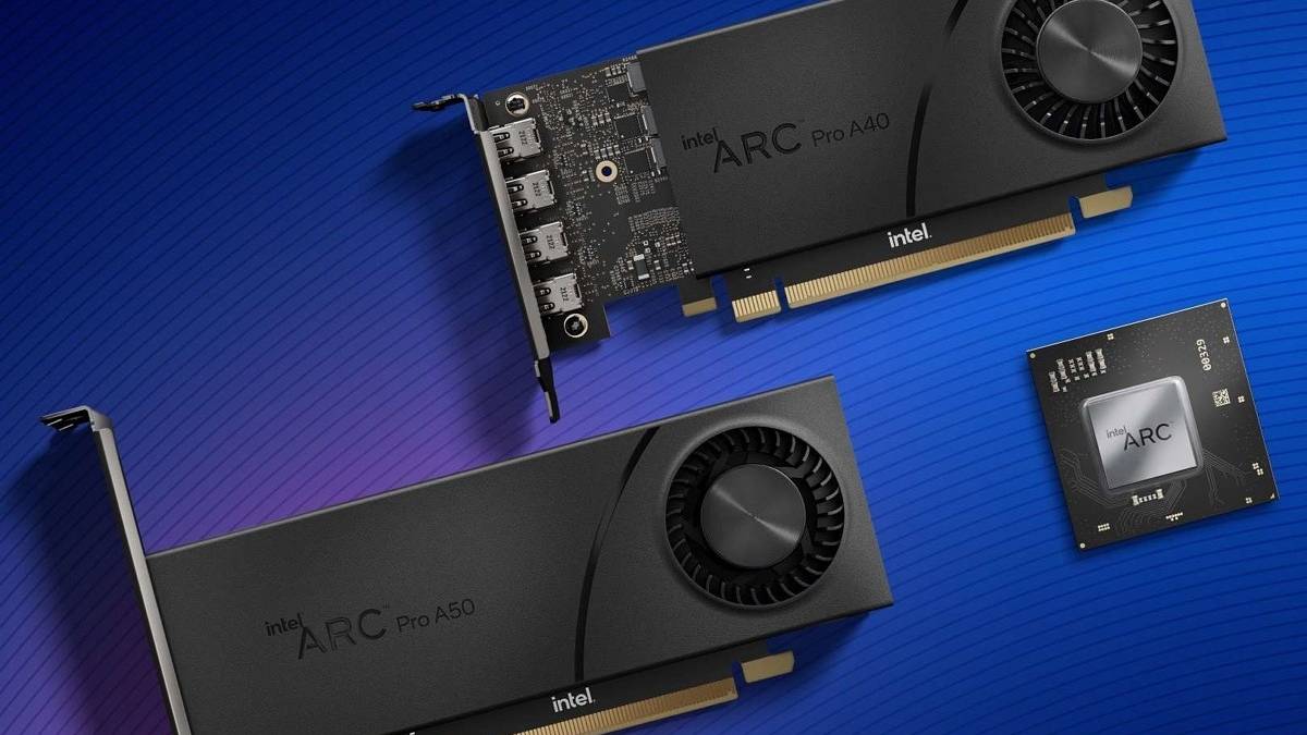 Intel introduces Arc Pro graphics for professional use cases
