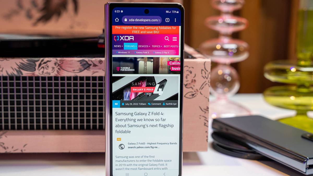 Here's how to factory reset the Samsung Galaxy Z Fold 4