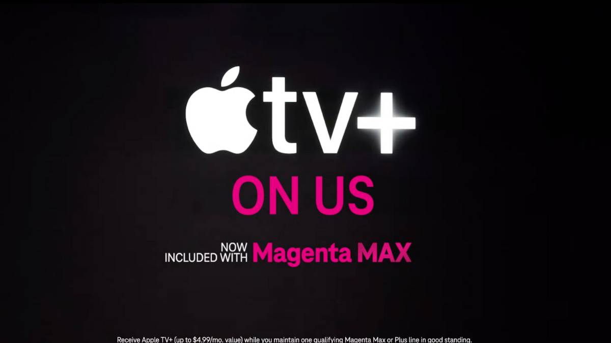 T-Mobile adds Apple TV Plus as a perk for Magenta Max subscribers