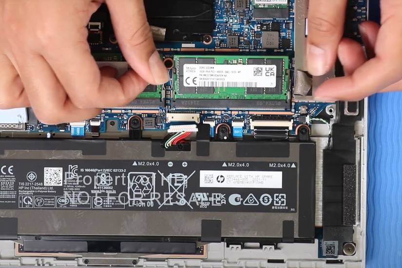 Can I upgrade the RAM and storage on the HP EliteBook 840 G9?