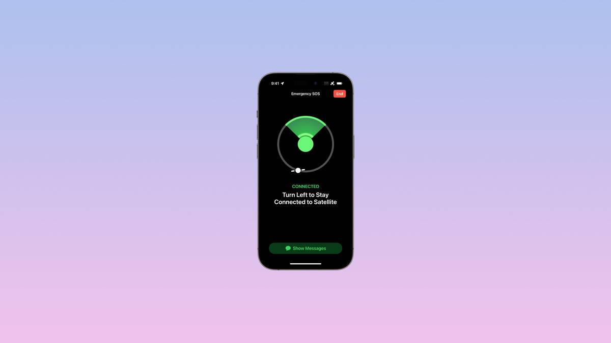 Does the iPhone 14 series have satellite connectivity?