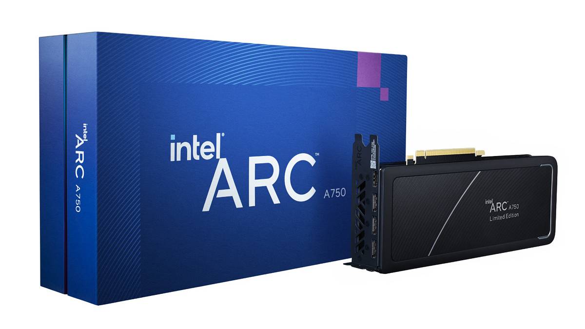 Intel Arc A750 graphics card launches October 12 for $289