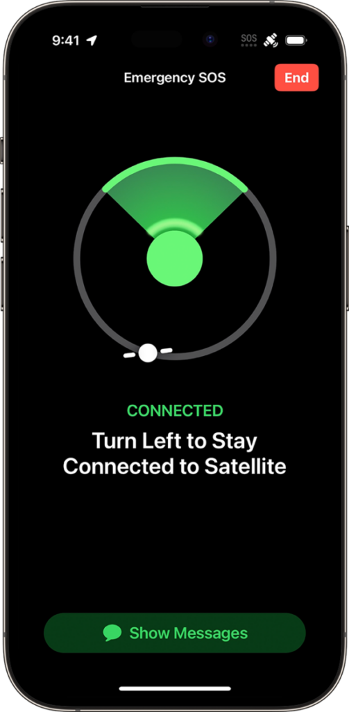Does the iPhone 14 series have satellite connectivity?