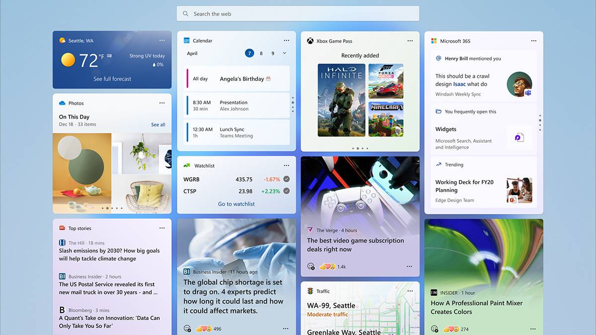 Facebook Messenger widget makes its debut in latest Windows 11 preview