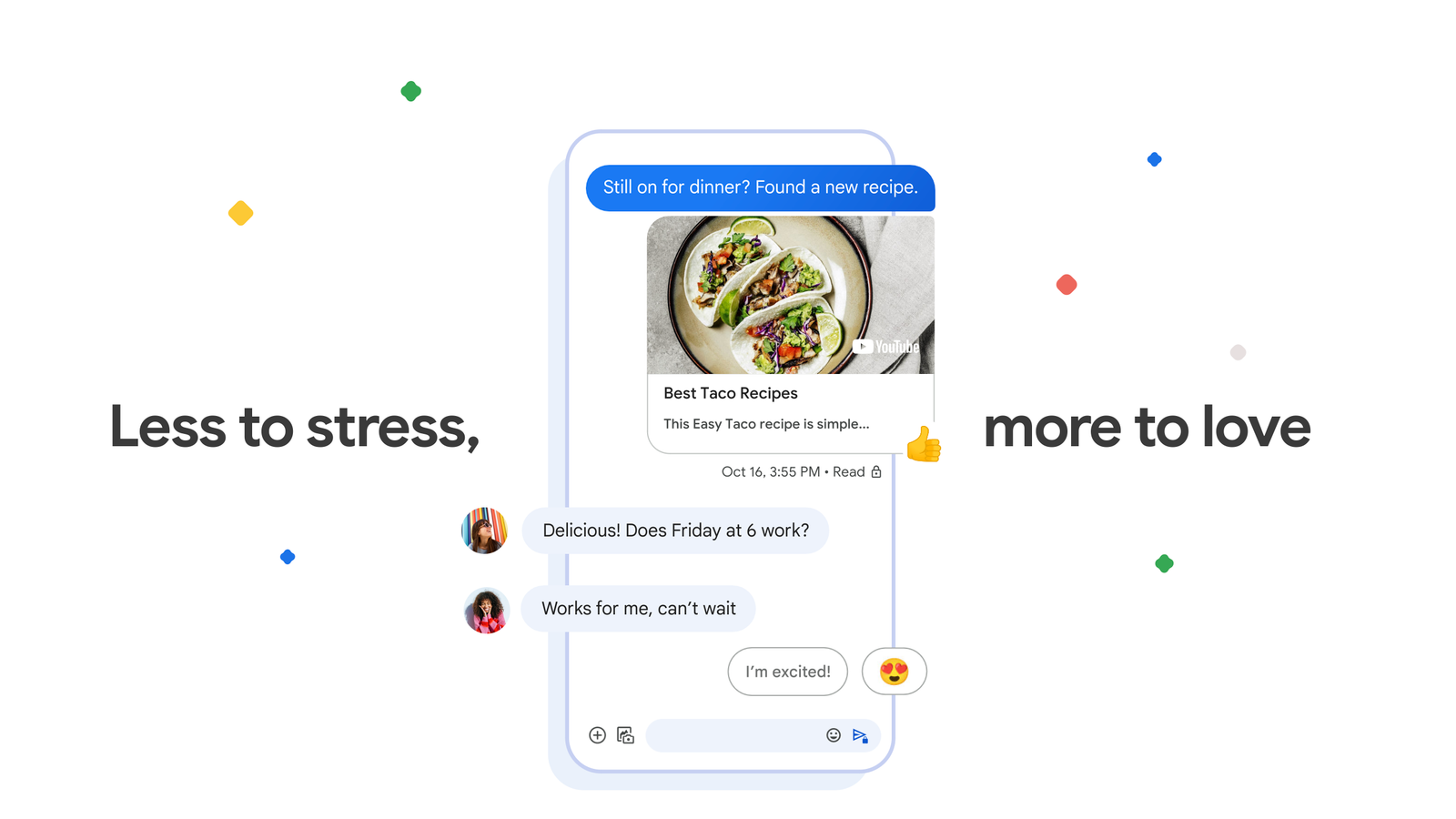 Google Messages now gives you more emoji reaction options so you can ...