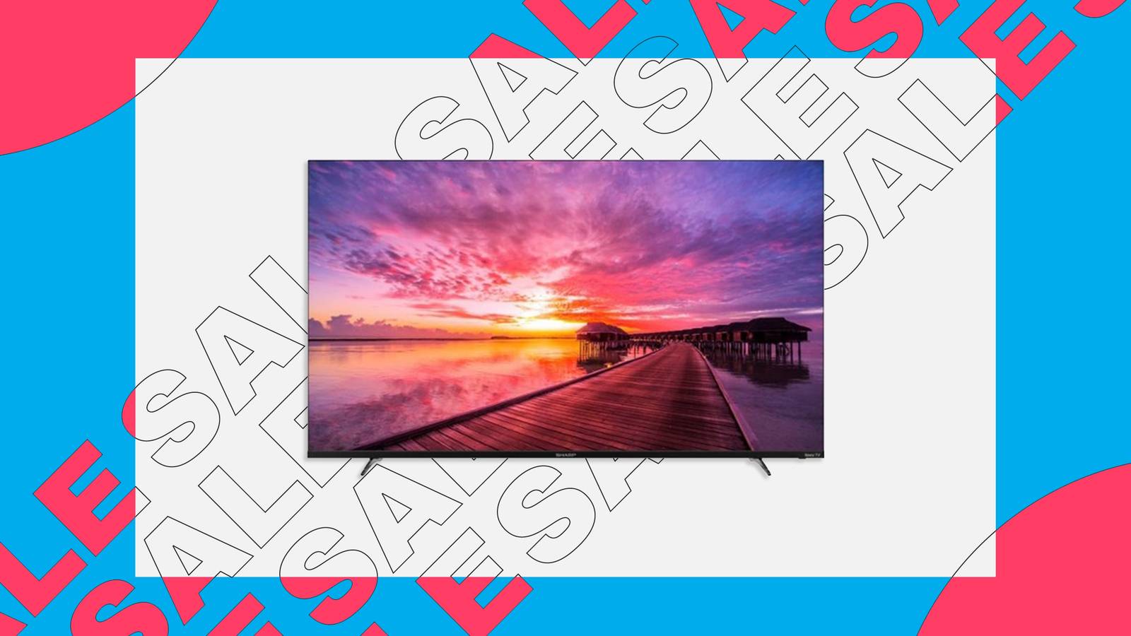 This limited time deal brings Sharp's 65-inch 4K Smart Roku TV down to ...