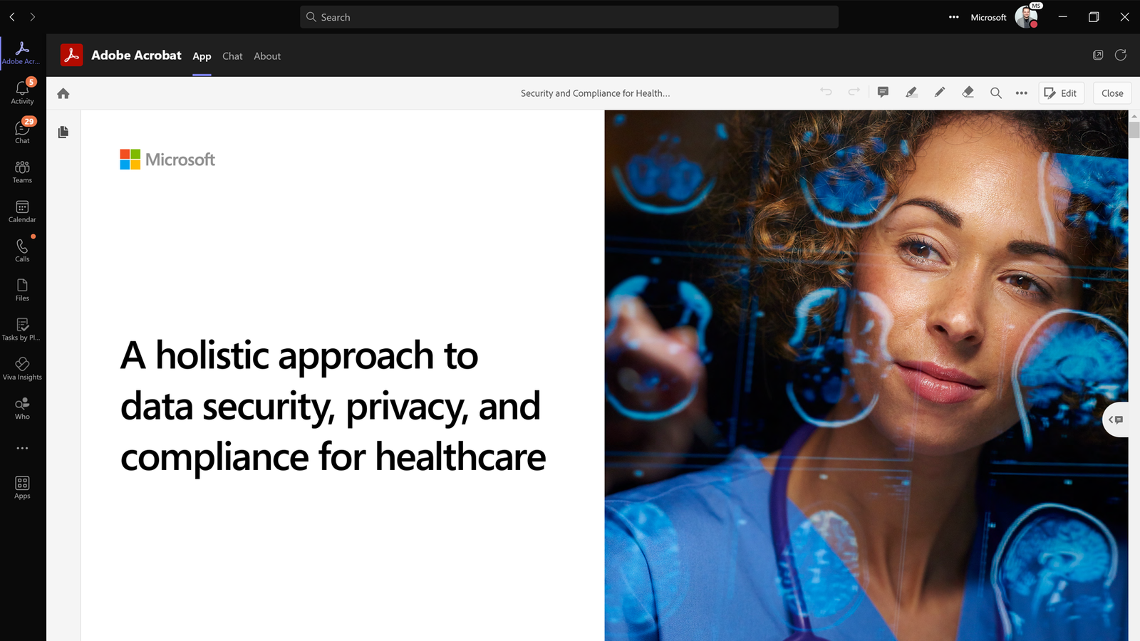 Adobe and Microsoft make it even easier to use PDF files in Teams