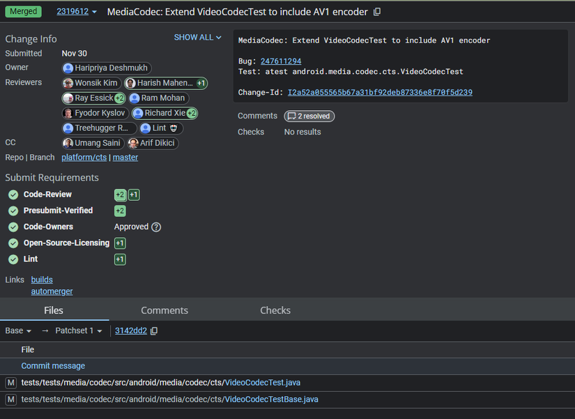 Android 14 may require smartphones to have AV1 decoding support