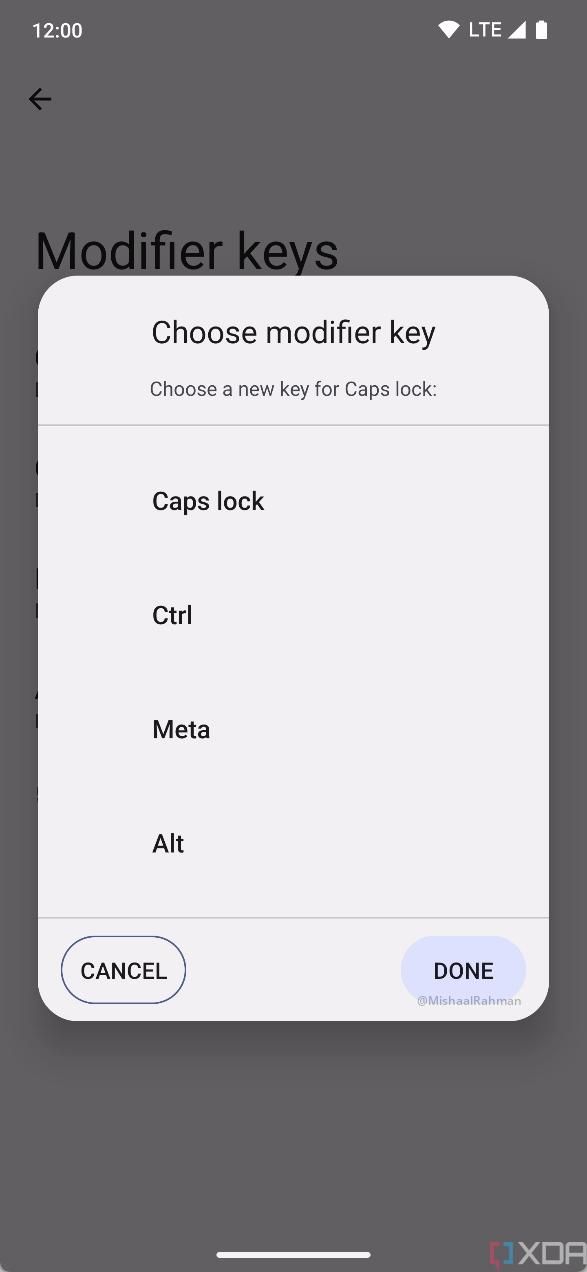 Android 14 may bring better support for keyboards with touchpad gestures and modifier key remapping