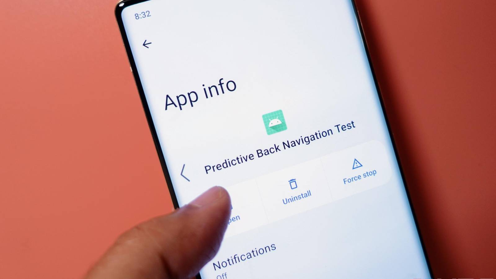 Android 14’s predictive back gesture lets you preview where you’re going when you swipe back