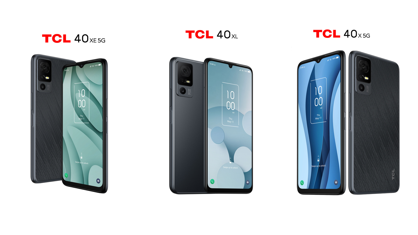 TCL's 40 series line expands with three new affordable and feature-packed smartphones
