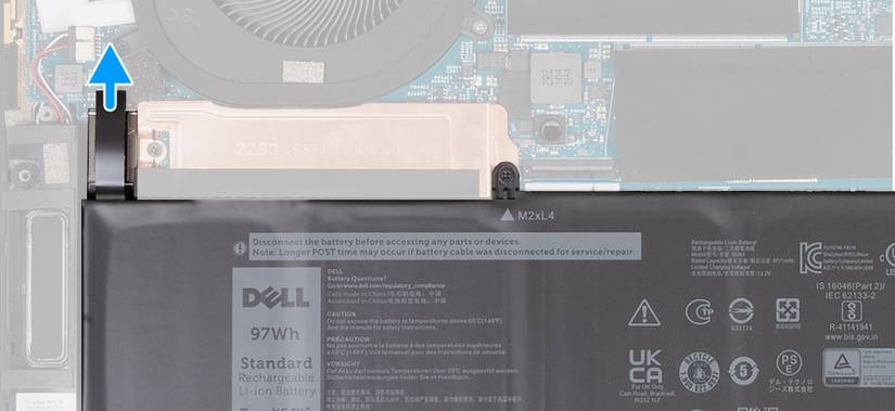 How to replace the battery in the Dell XPS 17 (2023)