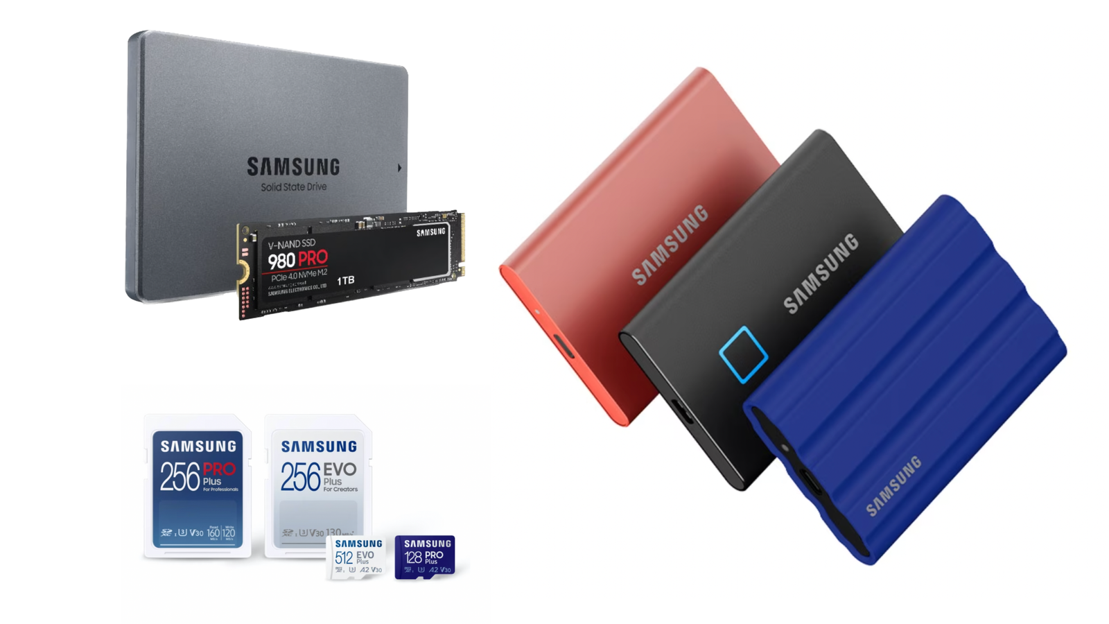 Take up to 55% off Samsung SSDs and memory storage with these ...