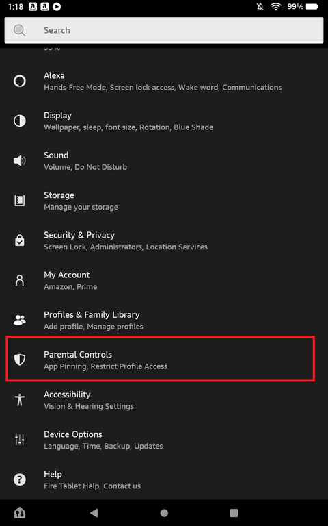 How to set up parental controls on Amazon Fire tablets