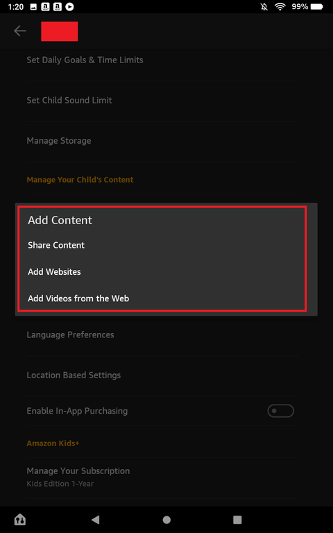 How to set up parental controls on Amazon Fire tablets