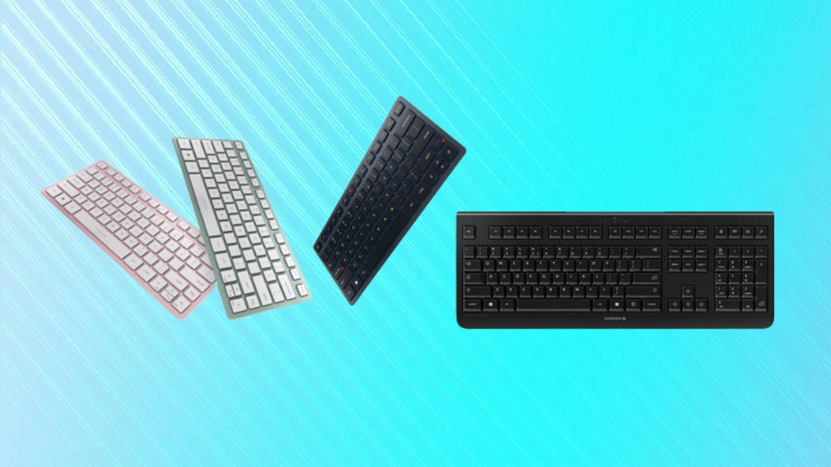 Cherry launches two new wireless keyboards for mobile and office working