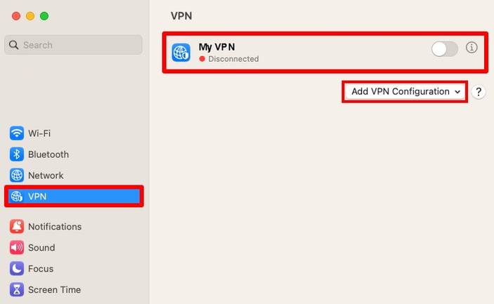 How to install a VPN on Mac