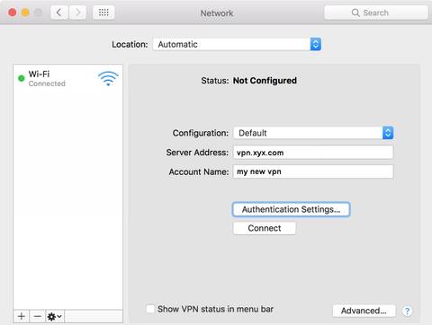 How to install a VPN on Mac
