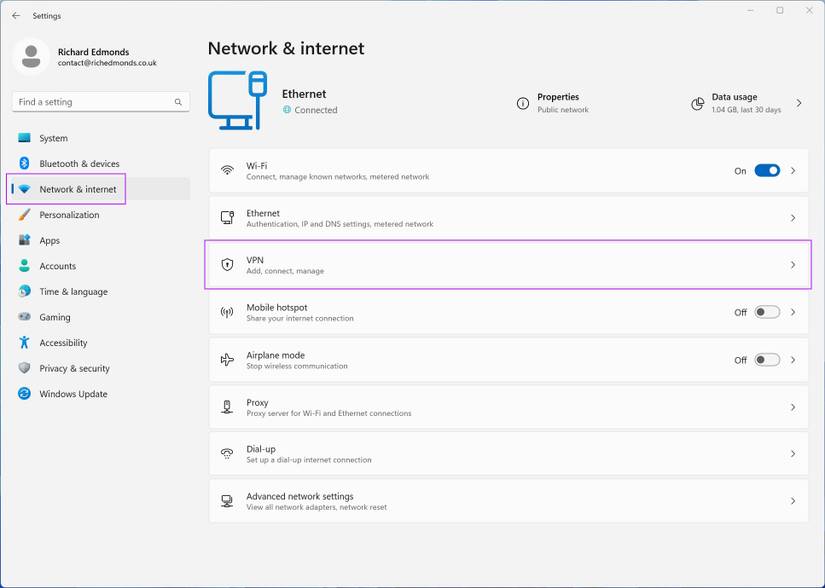 How to install a VPN on Windows