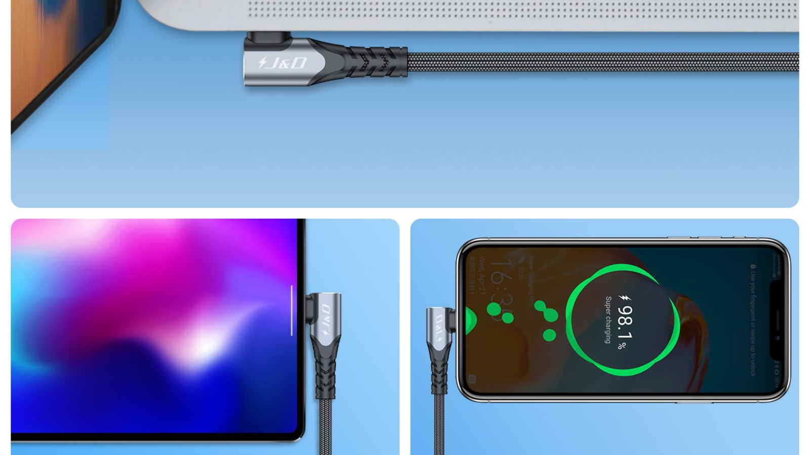Don't miss out on this 100W USB-C cable 2-pack bundle deal for just $5