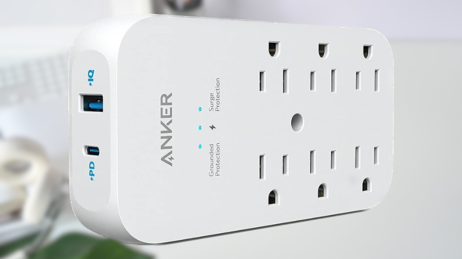 Charge 8 devices at once with Anker’s outlet extender for just $16 now