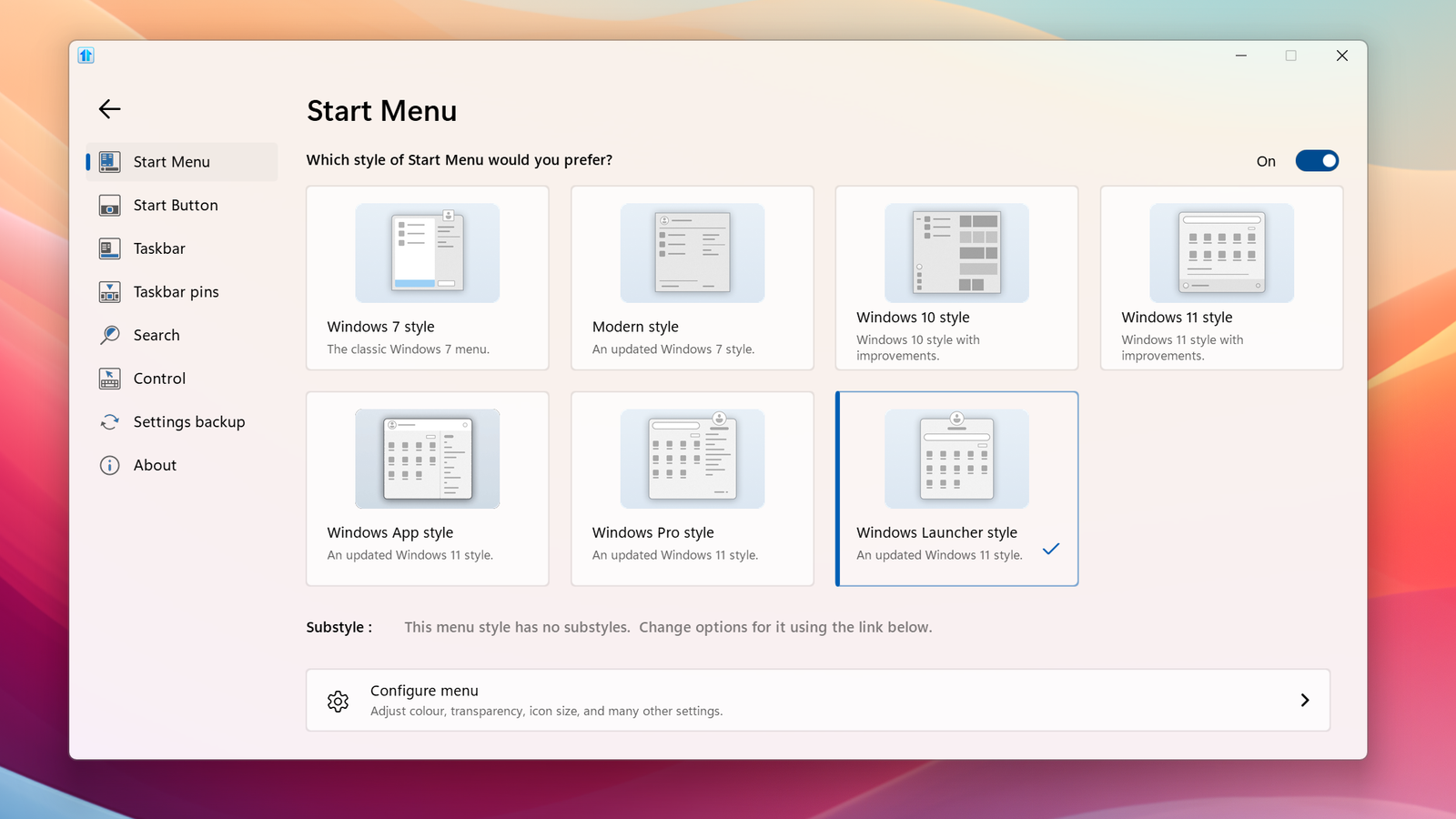 Start11 v2 adds new Start menu styles and lets you pin folders to the ...
