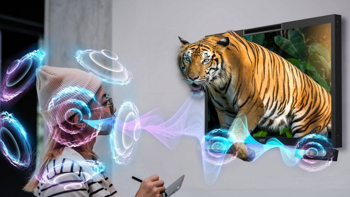 Acer's new 27-inch 4K monitor lets you view content in 3D without glasses