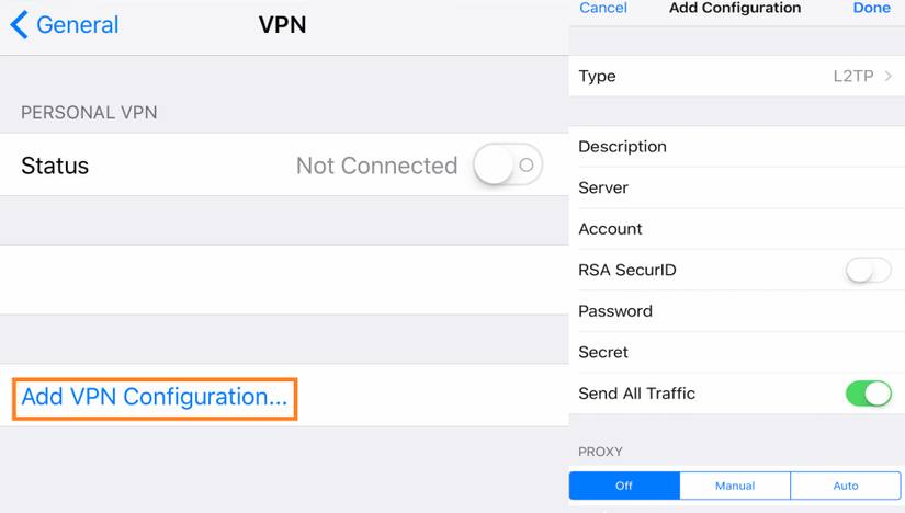How to install a VPN on iPhone