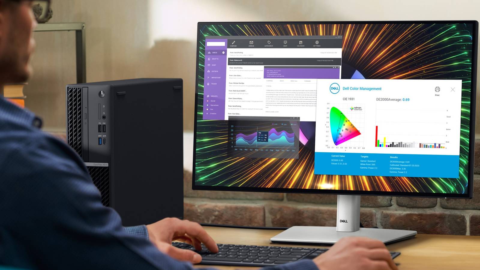 Dell's latest UltraSharp monitors automatically adjusts screen ...