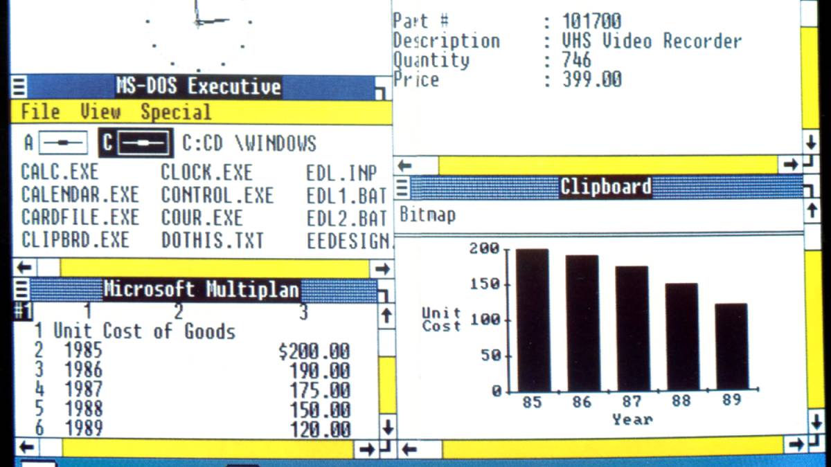 40 years ago today, Microsoft announced Windows 1.0