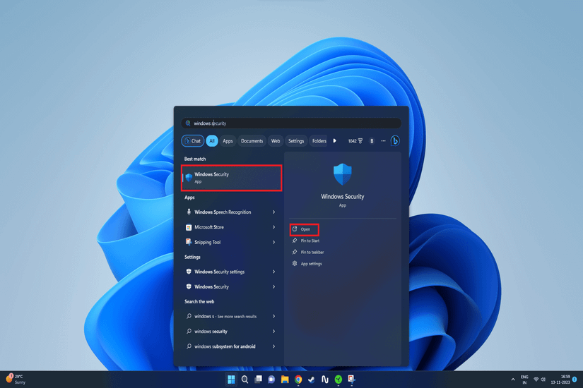 How to run a virus scan on Windows 11