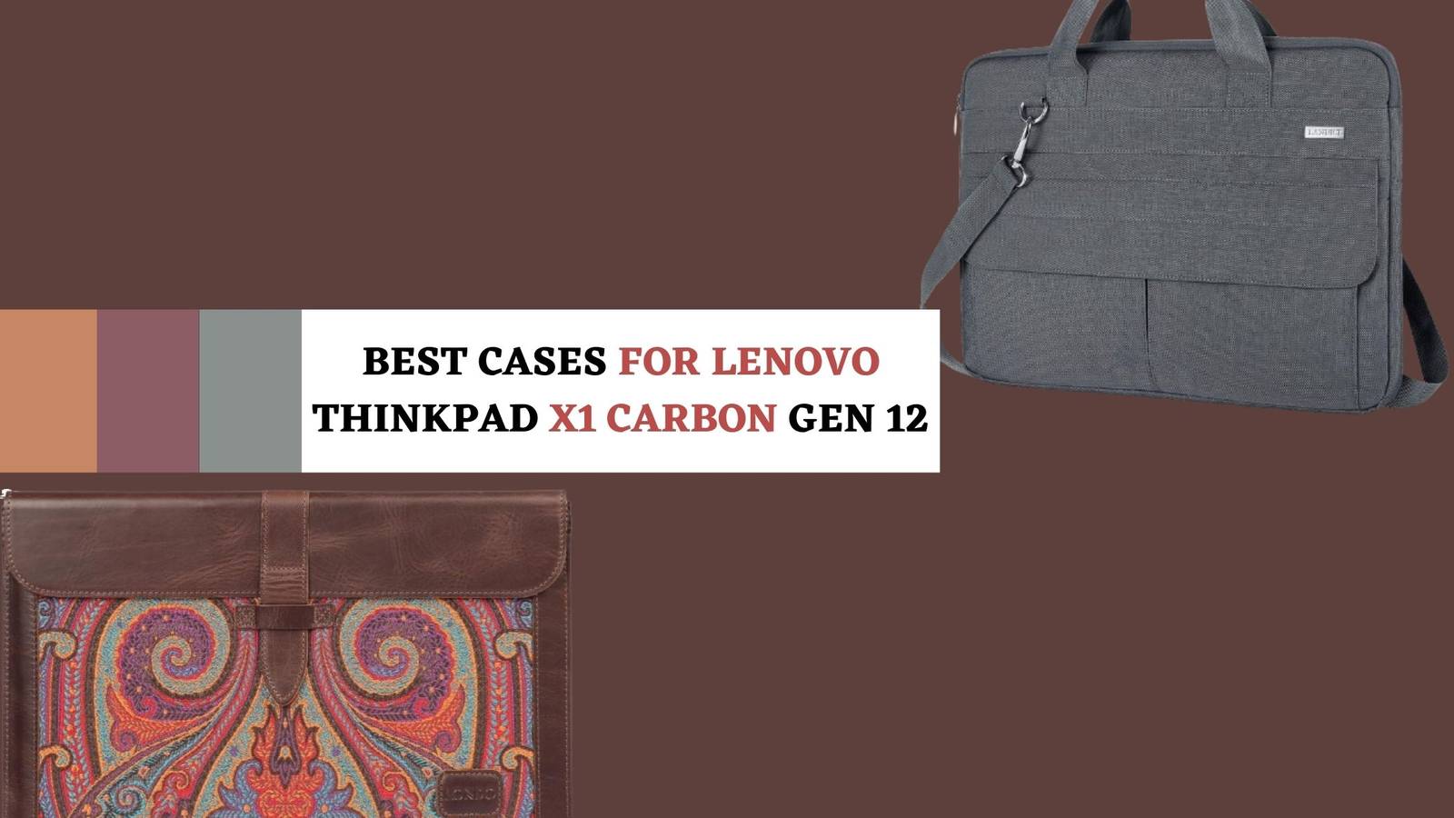 Best cases for Lenovo ThinkPad X1 Carbon Gen 12