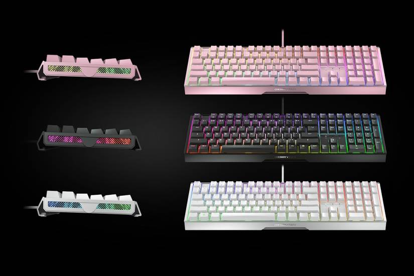 Cherry's new stylish mice, keyboards, and microphones are made for gamers