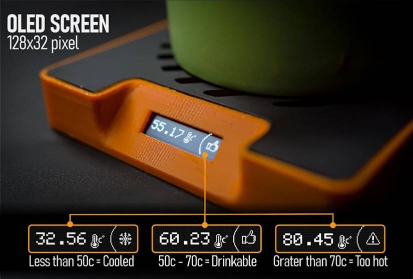 This DIY coaster ensures you'll never swig a cold coffee again