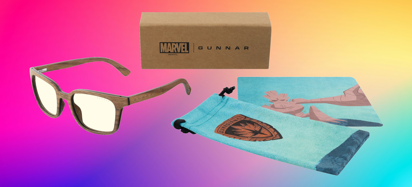 Gunnar Optiks' Groot-themed glasses save your eyes using a sleek almond ...
