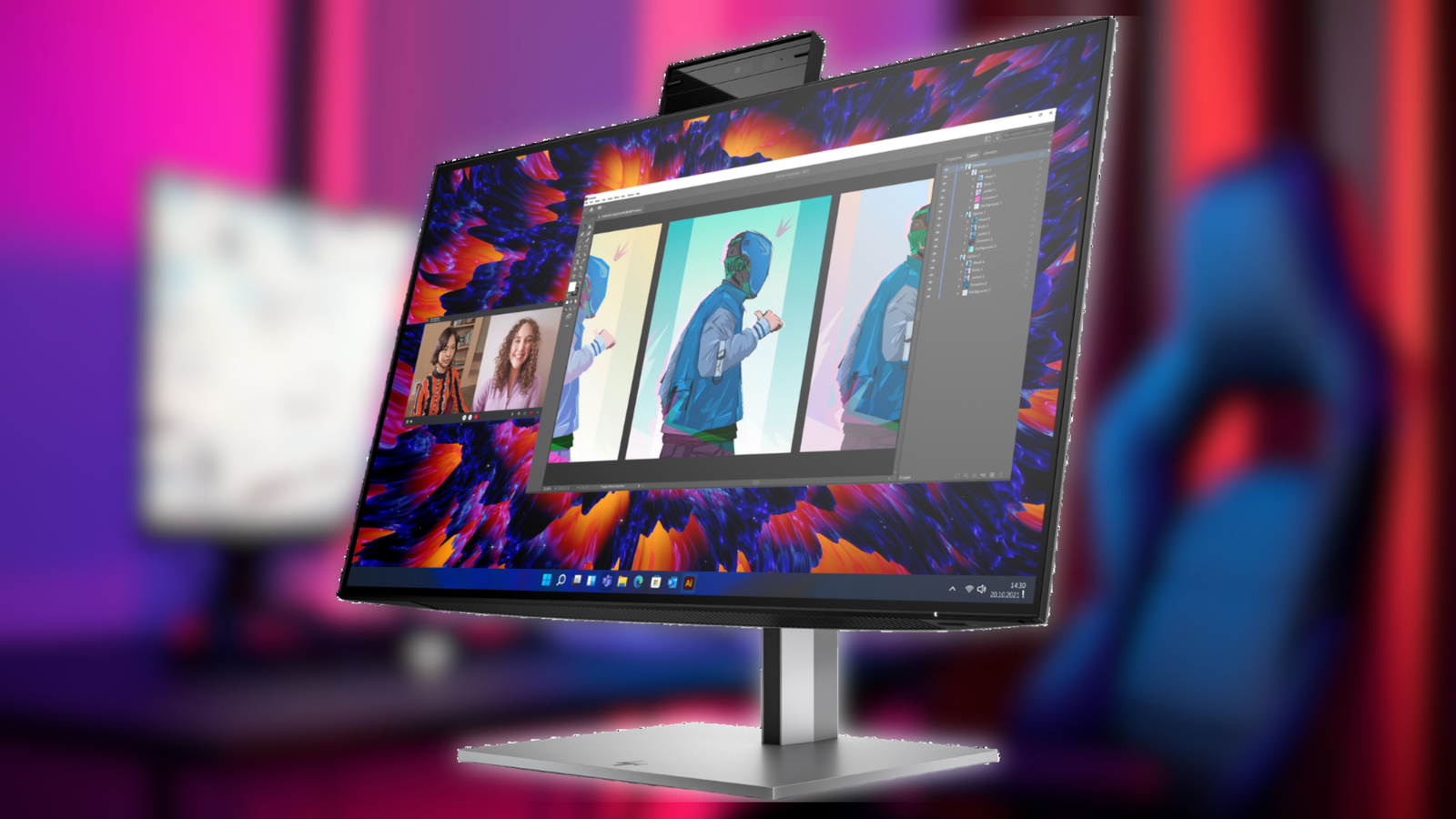 Level up your video calls on the cheap with this HP monitor that's now ...