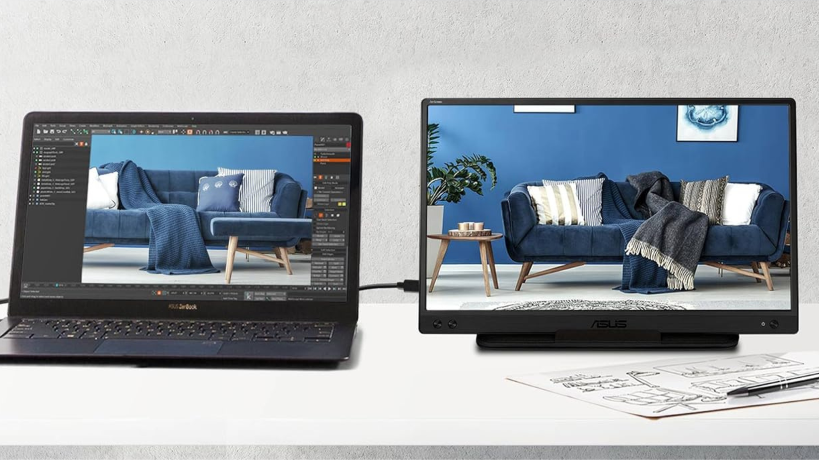 Get it while you can as this Asus portable USB-C monitor is now just $100