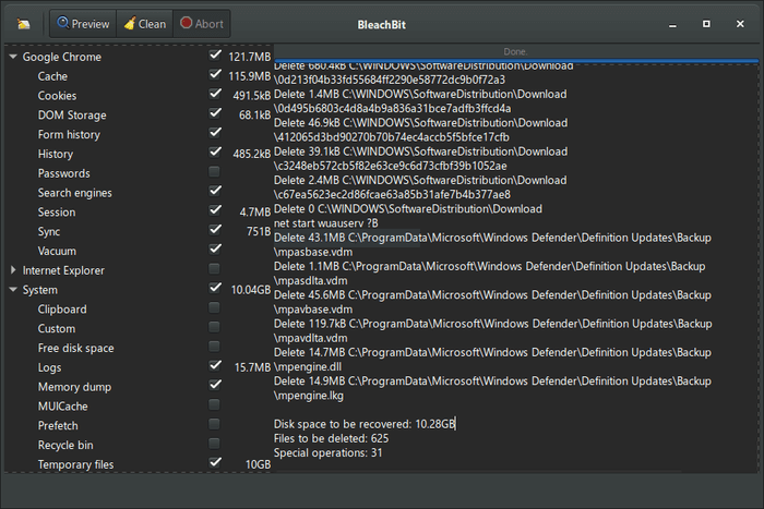 BleachBit is better than CCleaner, but you shouldn't be using either of ...