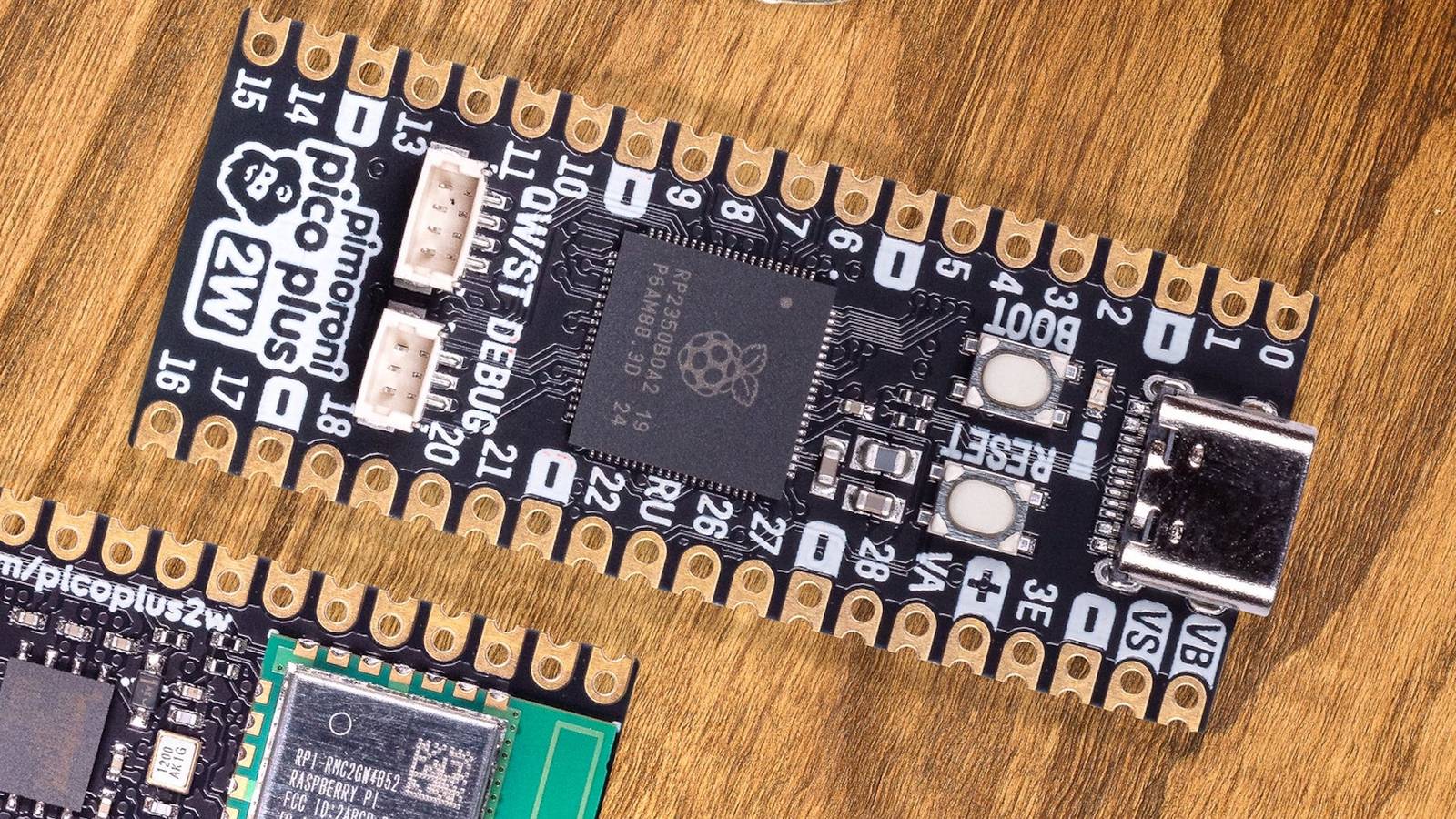 Pimoroni Pico Plus 2 W adds Wi-Fi, Bluetooth and more to Pico 2