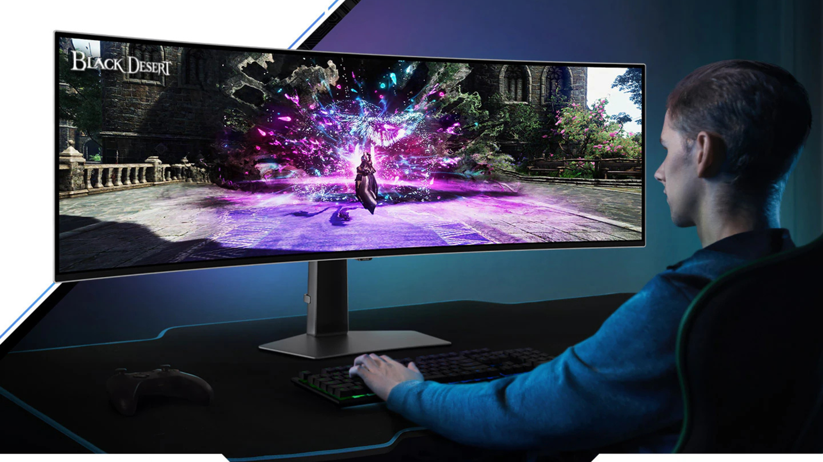 Save an amazing $700 off this gigantic 49" Samsung Odyssey OLED monitor ...