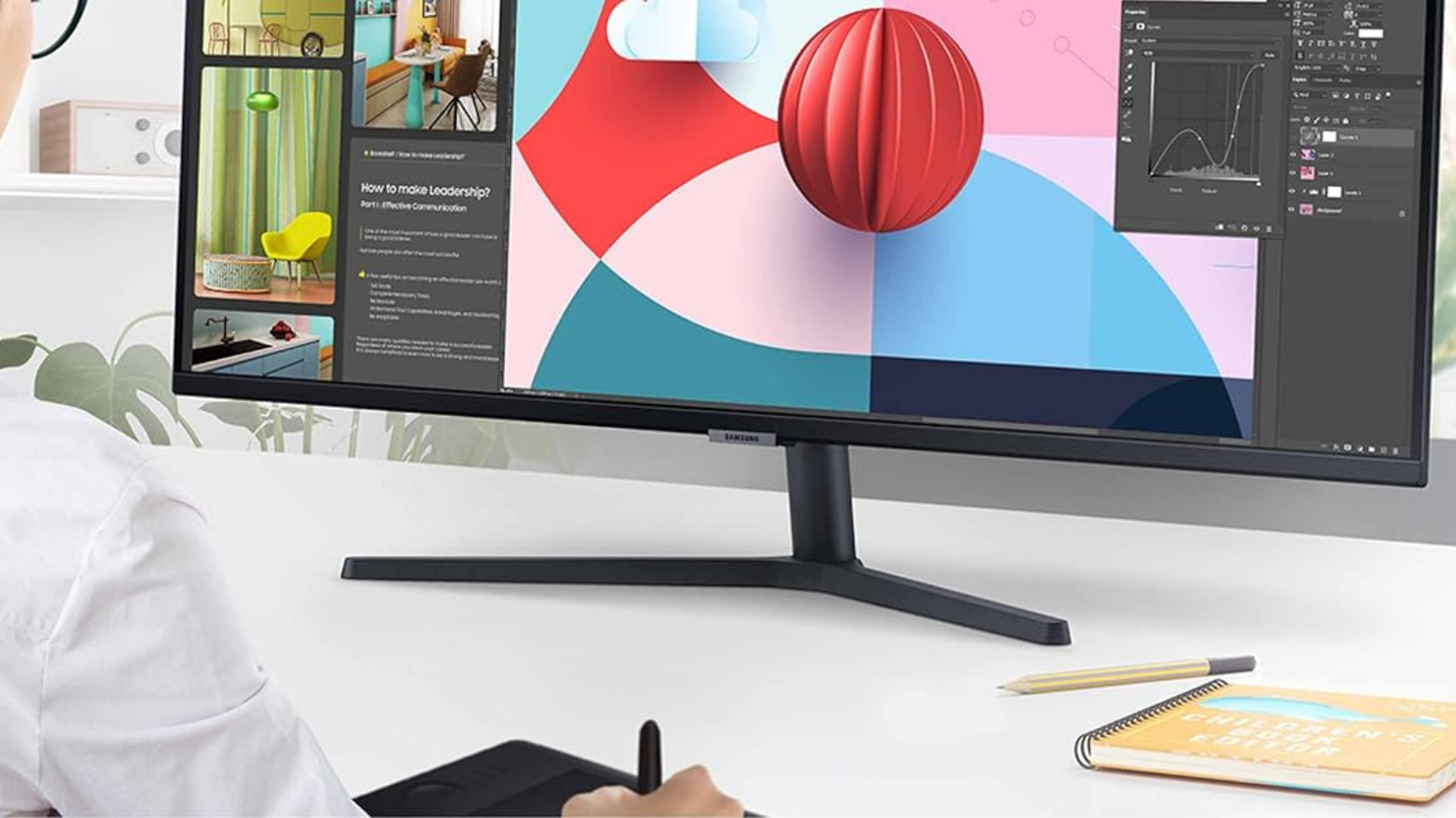 Samsung's 34-inch ultrawide monitor can alter the way you work and play ...