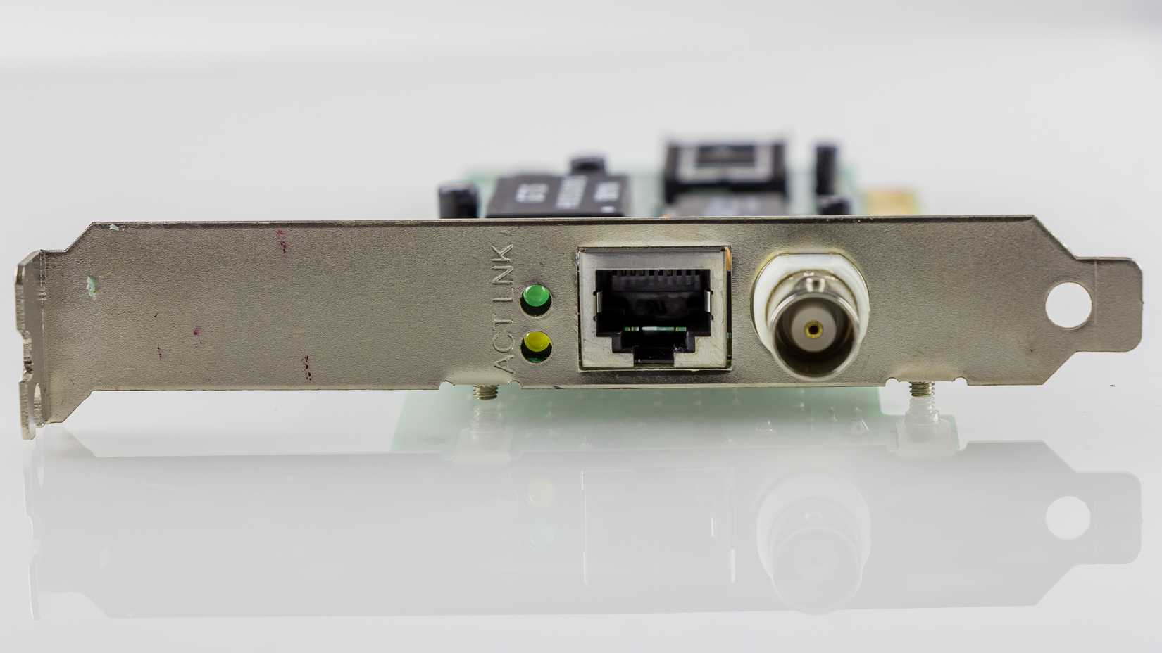 computer network card not working